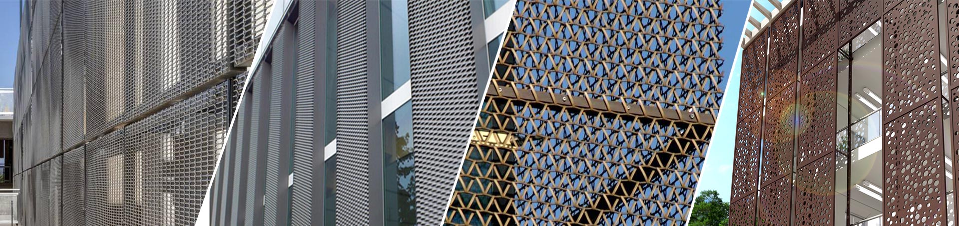 Various Types of Facade Metal Mesh Full of Modern Features